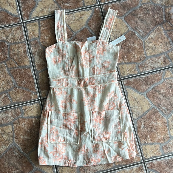 blu spero | Dresses | Nwt Blu Spero Free To Be Me Toile Mini Dress In ...